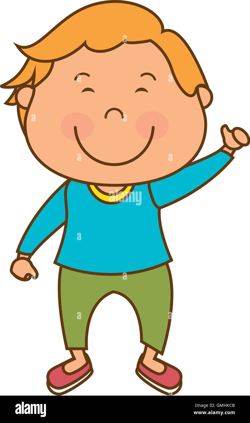 little boy smiling Stock Vector Image & Art - Alamy