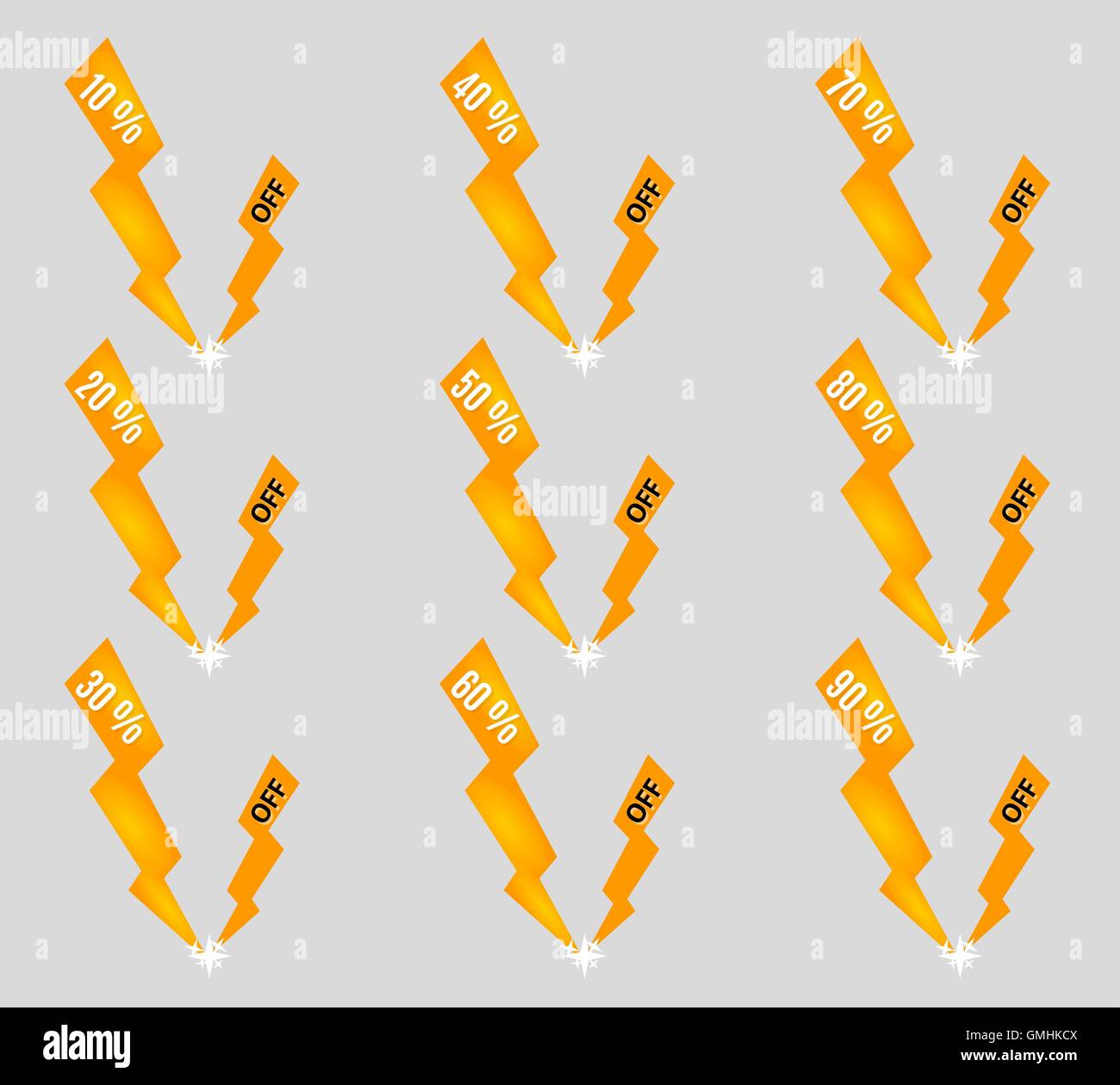 Sale tags label price Stock Vector Images - Alamy