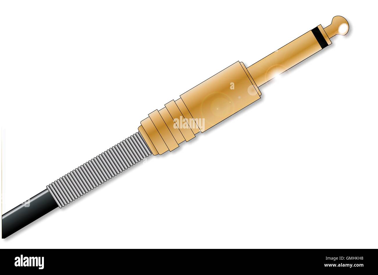 Guitar jack Stock Vector Images - Alamy