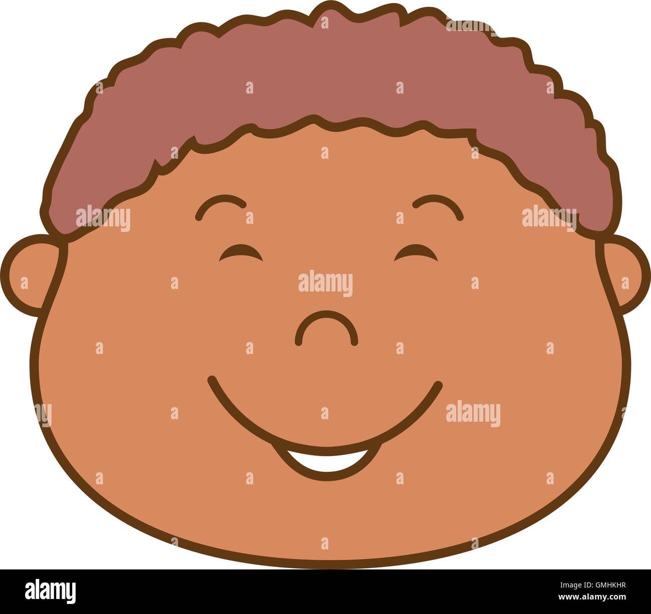 little boy smiling Stock Vector Image & Art - Alamy
