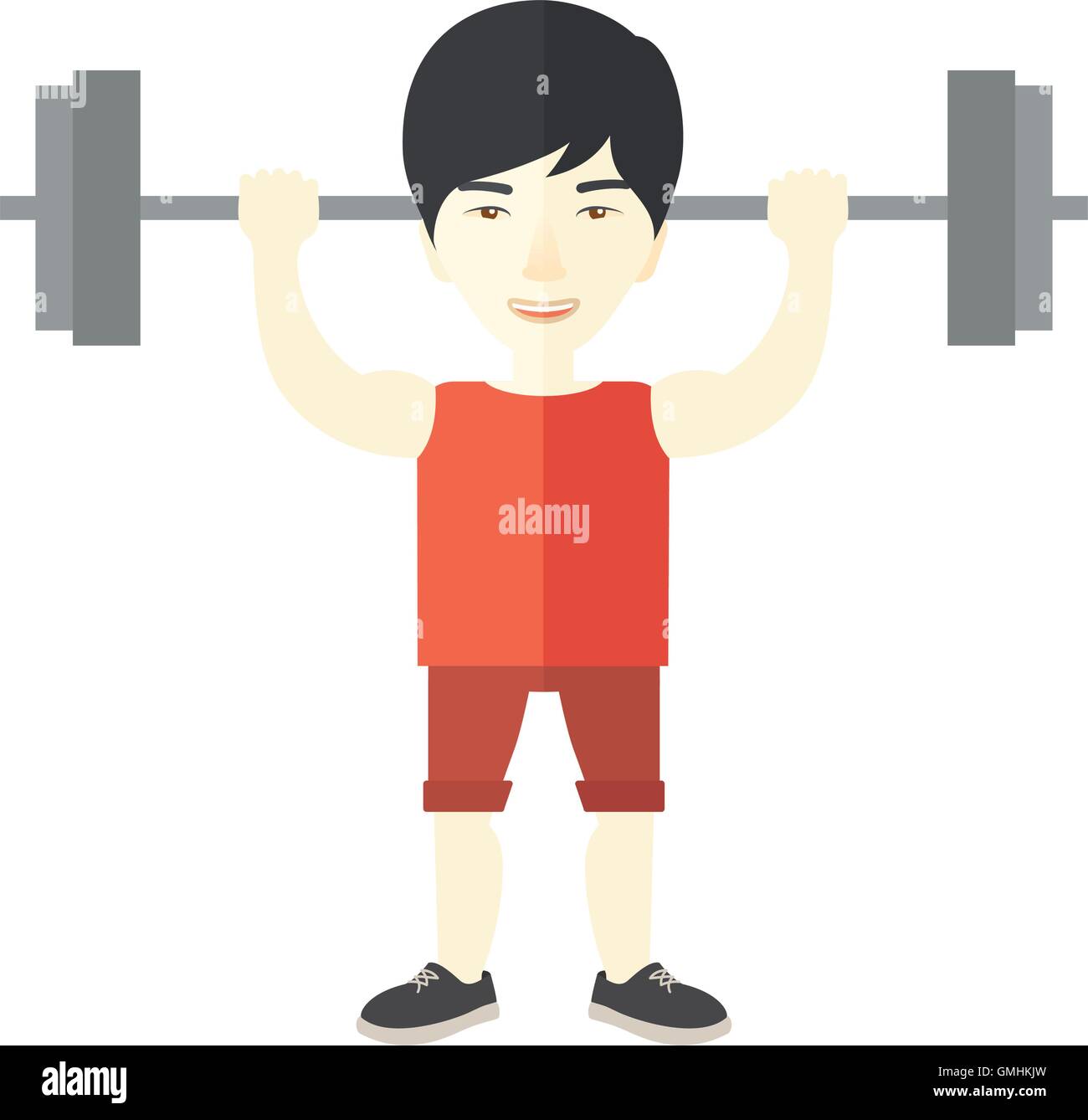 Cartoon body builder hi-res stock photography and images - Alamy