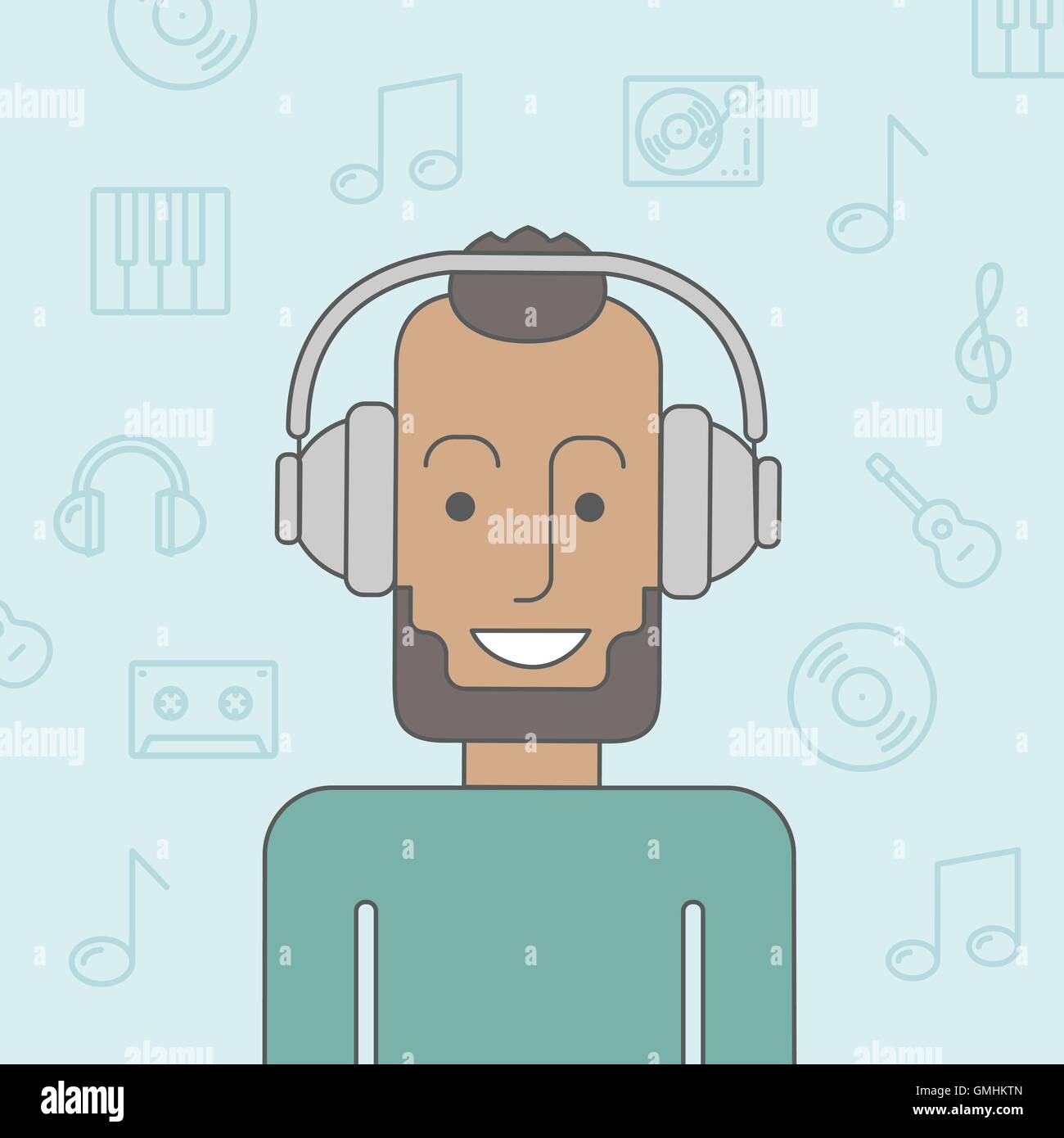 African american singing Stock Vector Images - Alamy