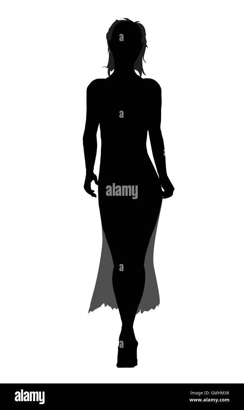 Catwalk with model Cut Out Stock Images & Pictures - Alamy