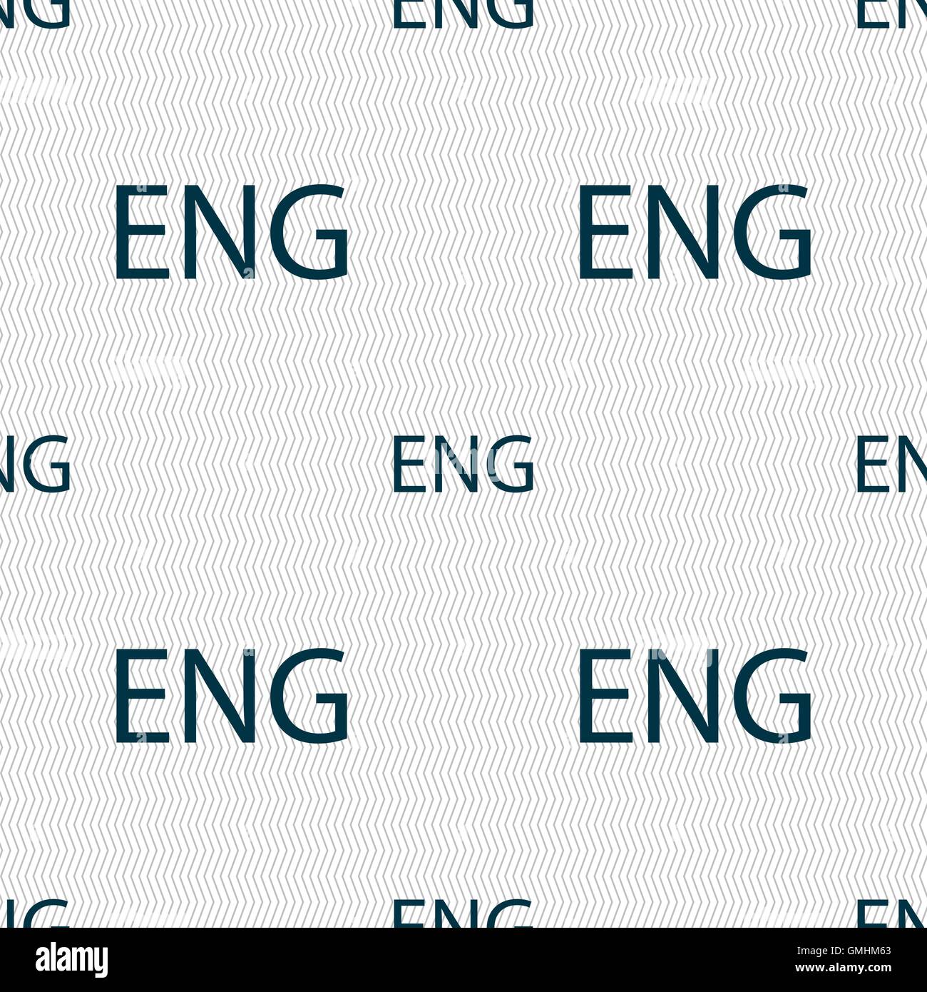 English sign icon. Great Britain symbol. Seamless abstract background ...