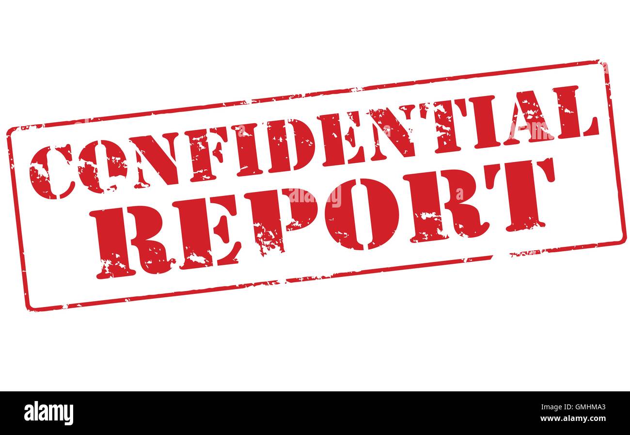 Secret report Stock Vector Images - Alamy