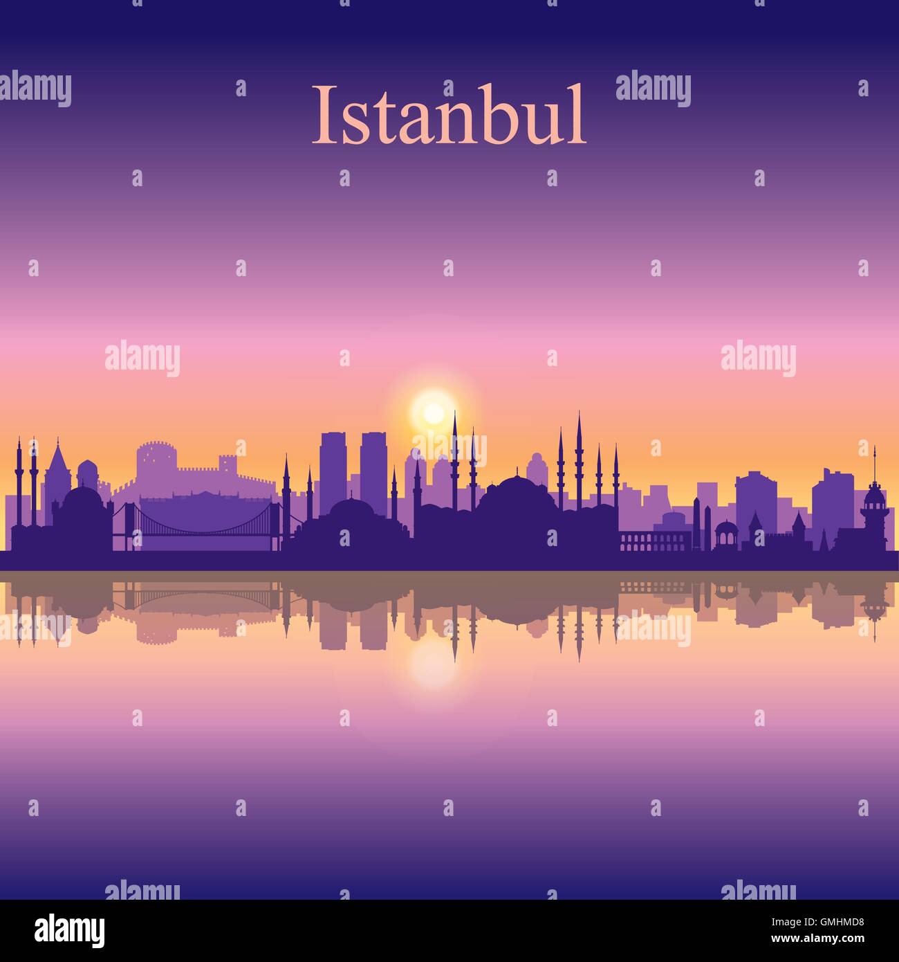 Modern day istanbul Stock Vector Images - Alamy