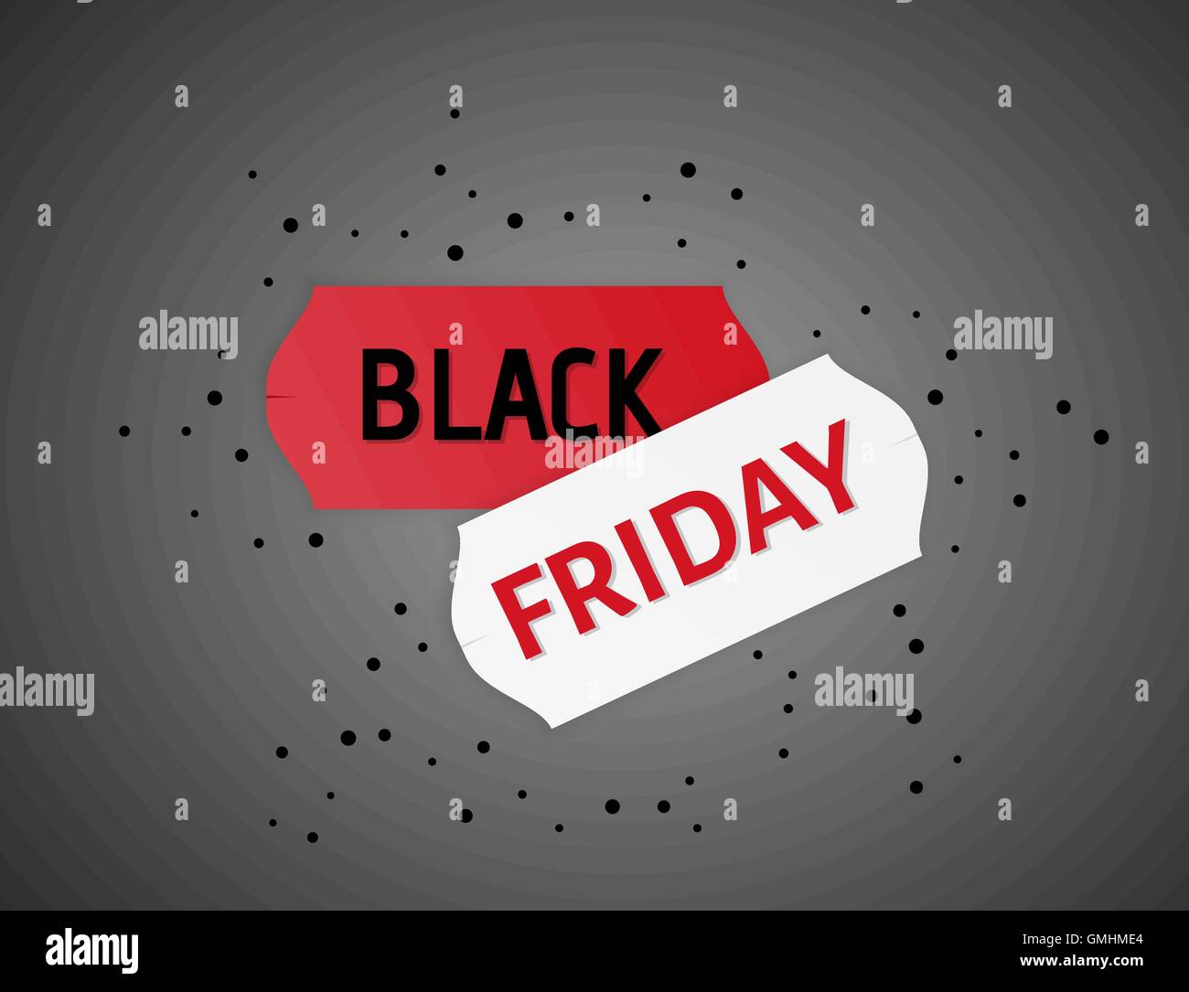 Black friday stickers Stock Vector Images - Alamy