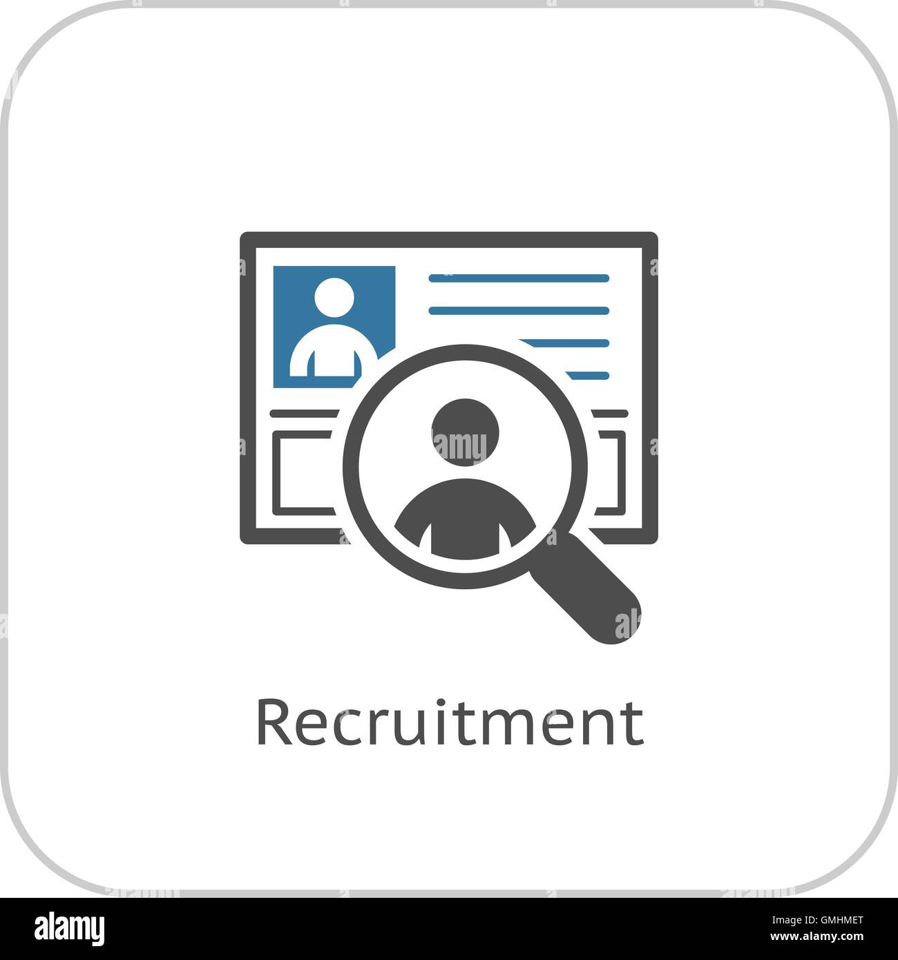 Recruitment icon hi-res stock photography and images - Alamy