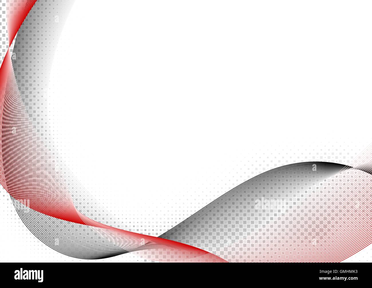 Red and Black Wave Stock Vector Image & Art - Alamy