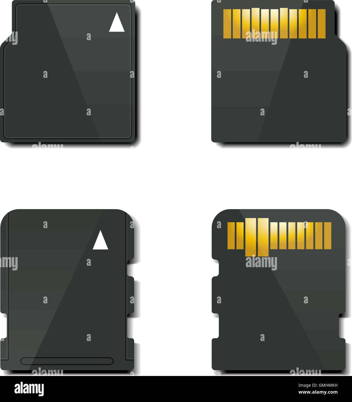 Set memory card, vector illustration Stock Vector Image & Art - Alamy