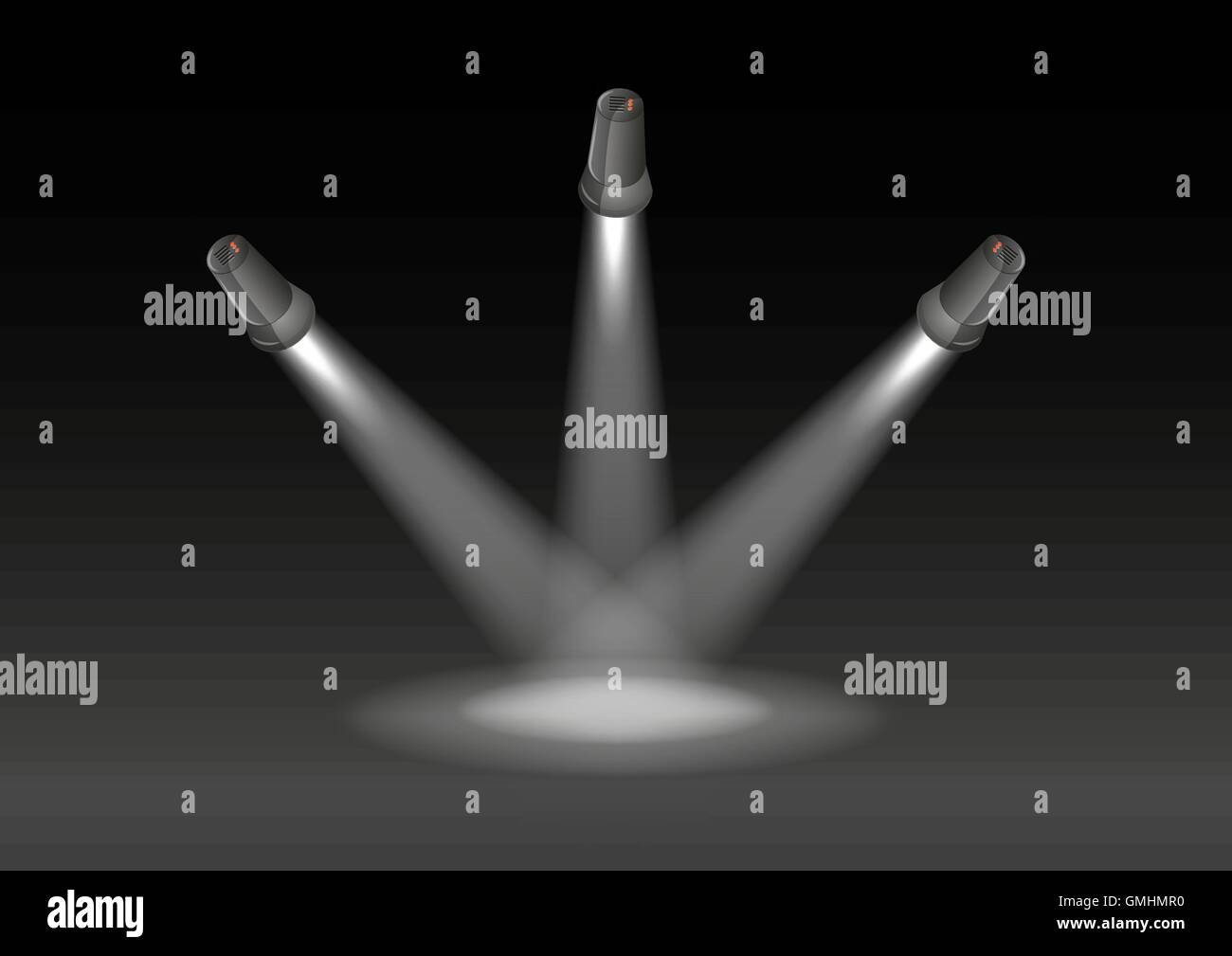 Stage show lights Stock Vector Images - Alamy