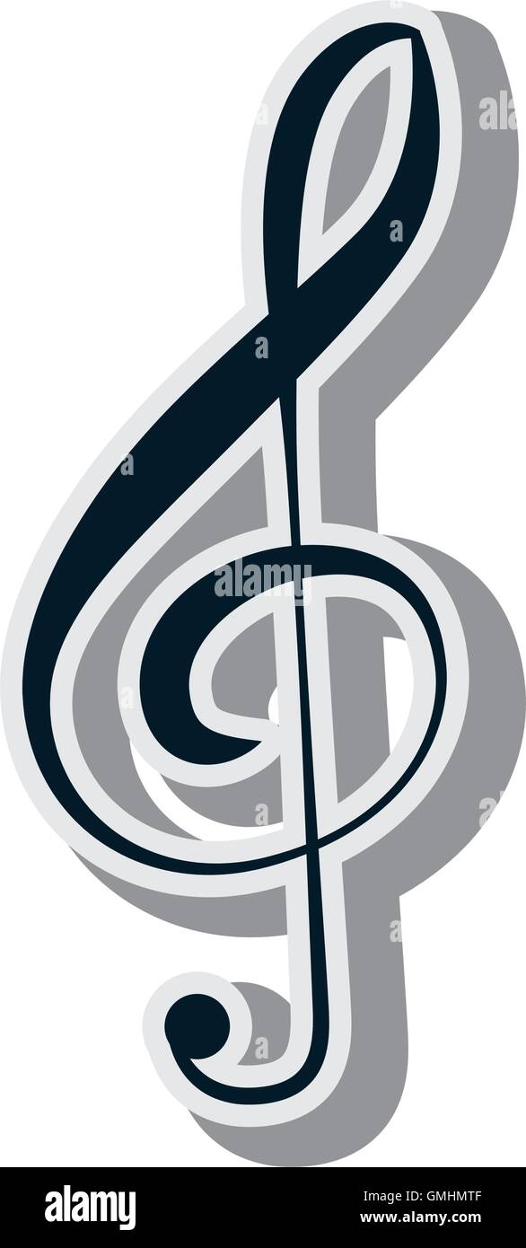 music note symbol Stock Vector Image & Art - Alamy