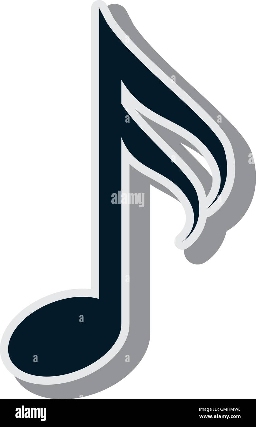 music note symbol Stock Vector Image & Art - Alamy