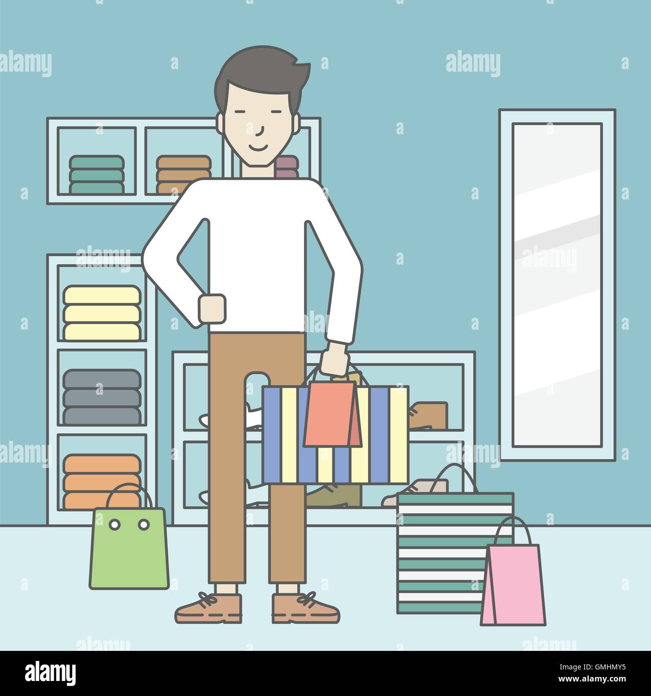 Minimal clothing Stock Vector Images - Alamy