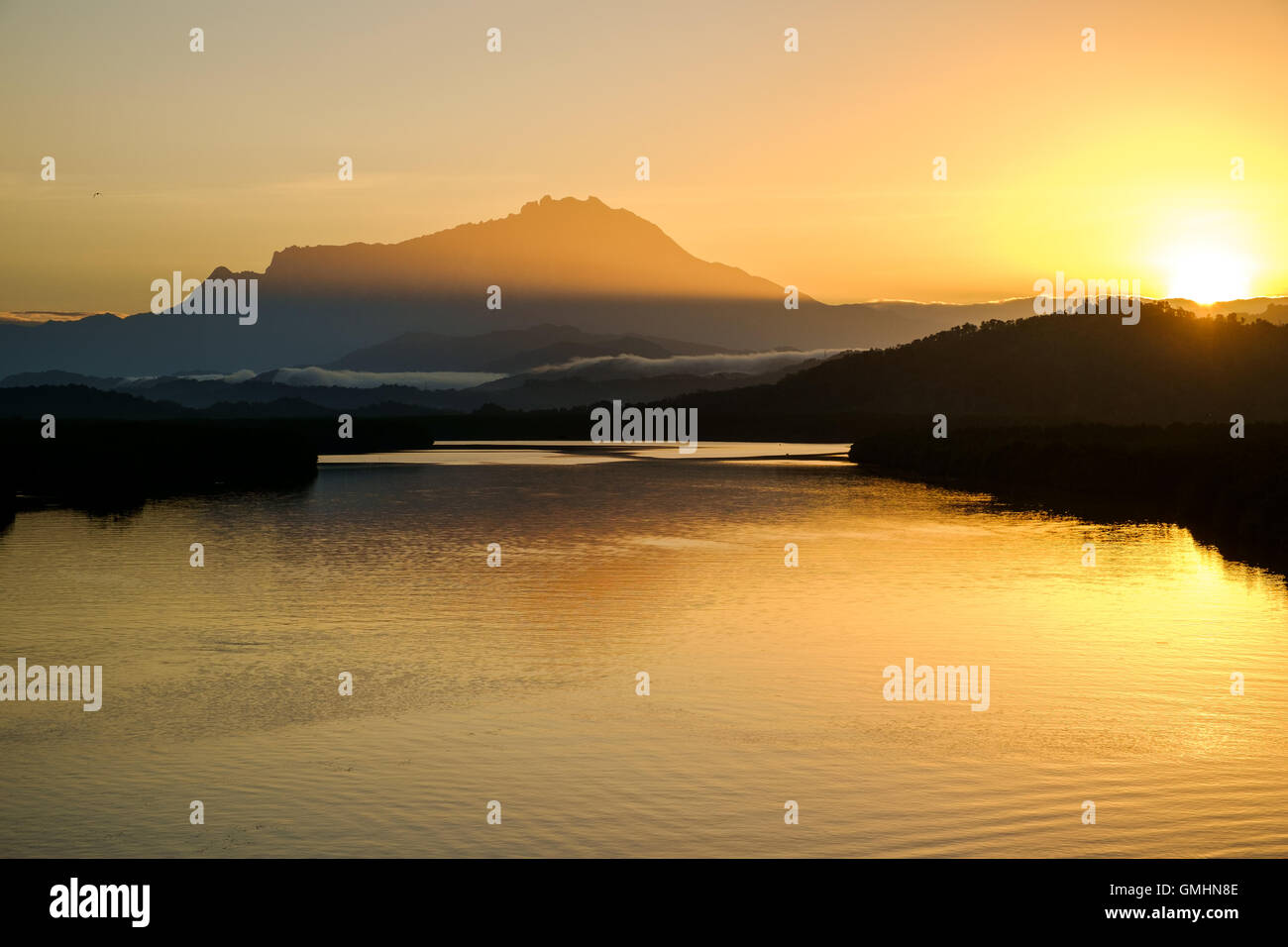 Sunrise view of Mount Kinabalu, Sabah, Malaysia Stock Photo - Alamy
