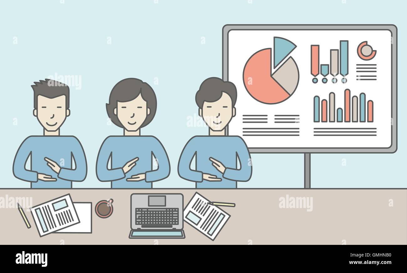 Whiteboard diagram report Stock Vector Images - Alamy