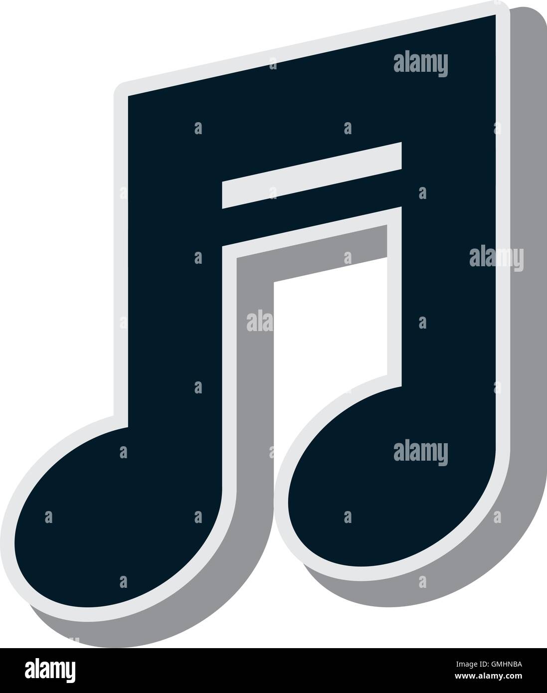 music notes symbol Stock Vector Image & Art - Alamy