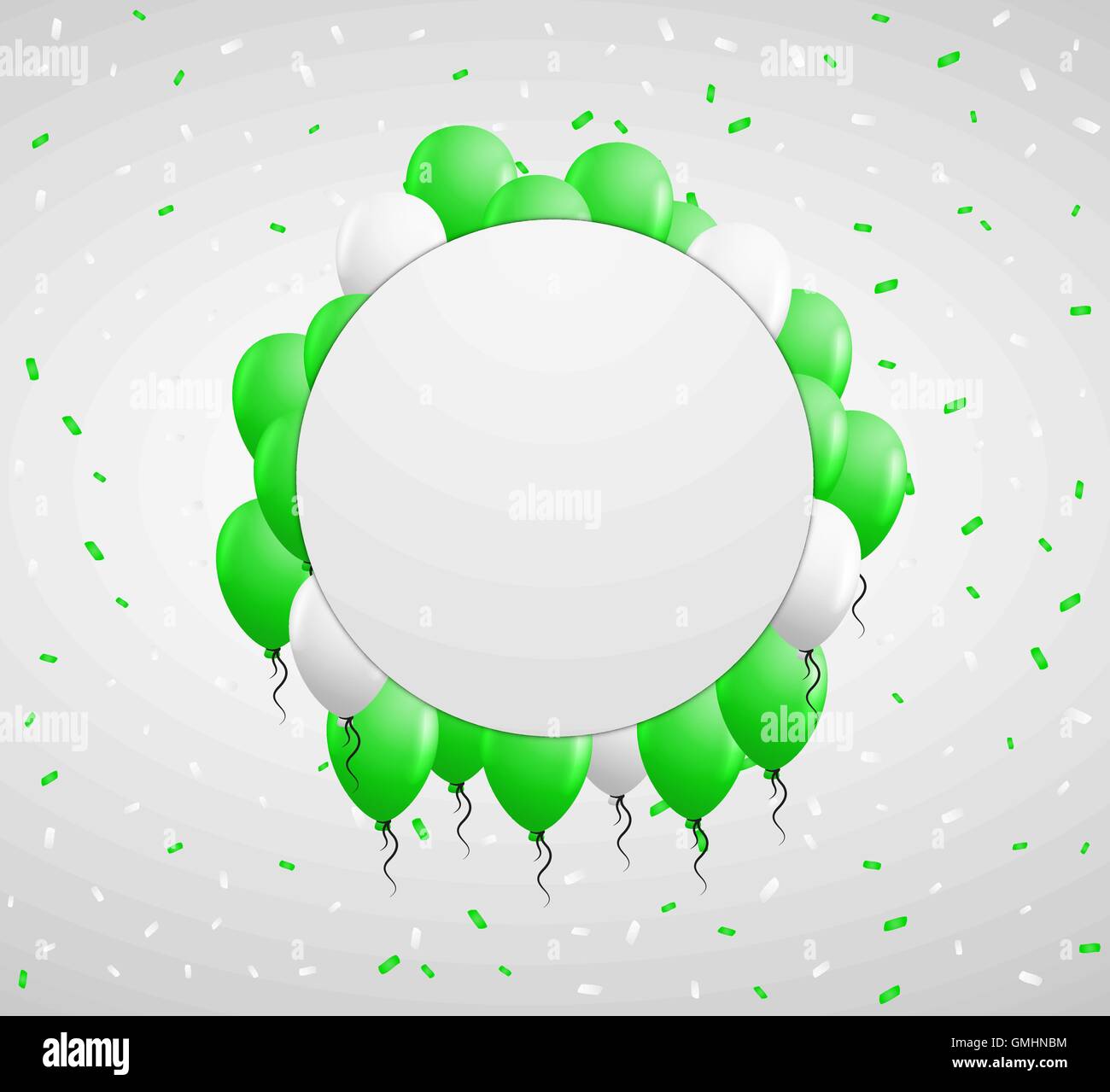 Circle sign with balloons hi-res stock photography and images - Alamy