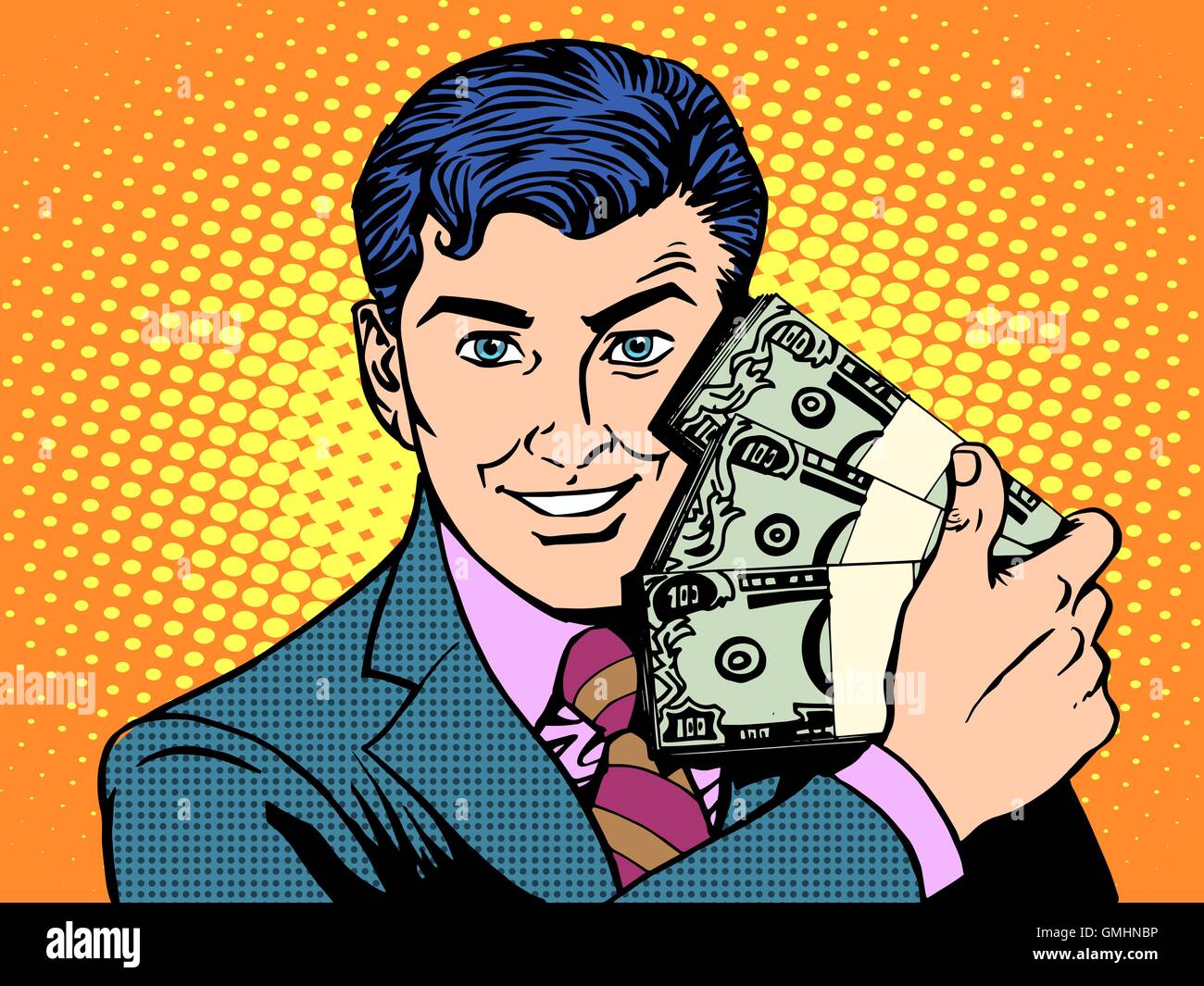 Rich people Stock Vector Images - Alamy