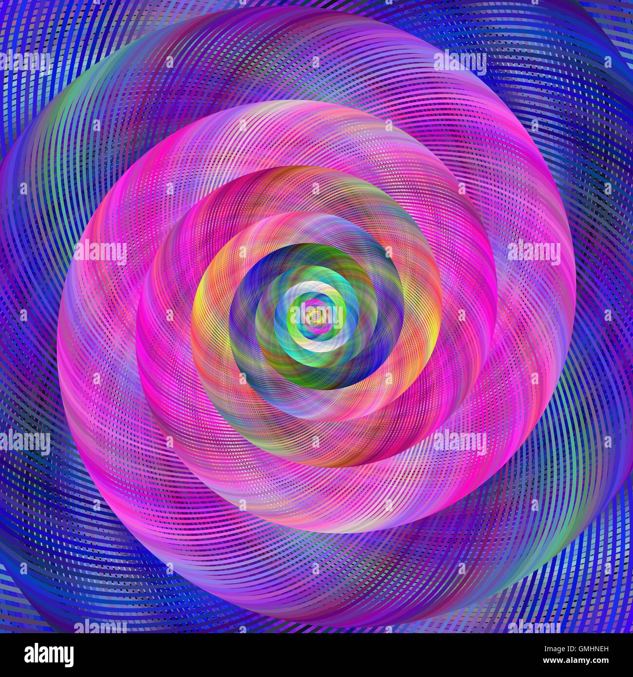 Psychedelic render Stock Vector Images - Alamy