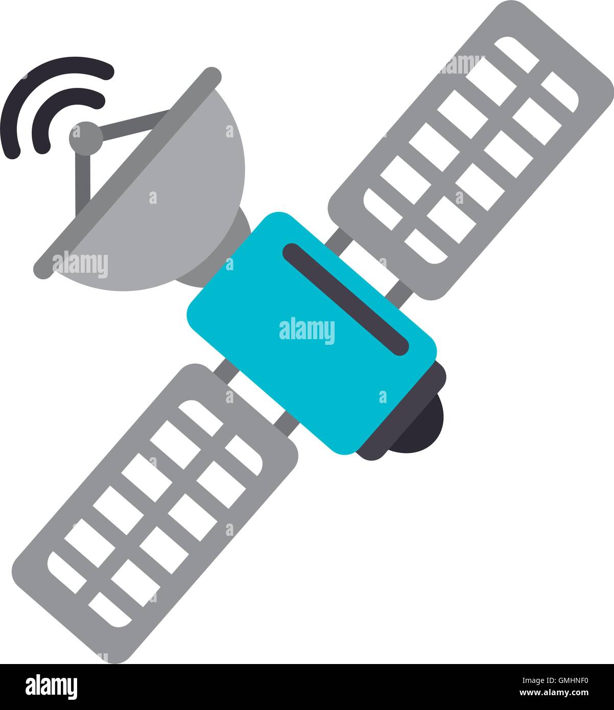 Tv transmission waves Stock Vector Images - Alamy