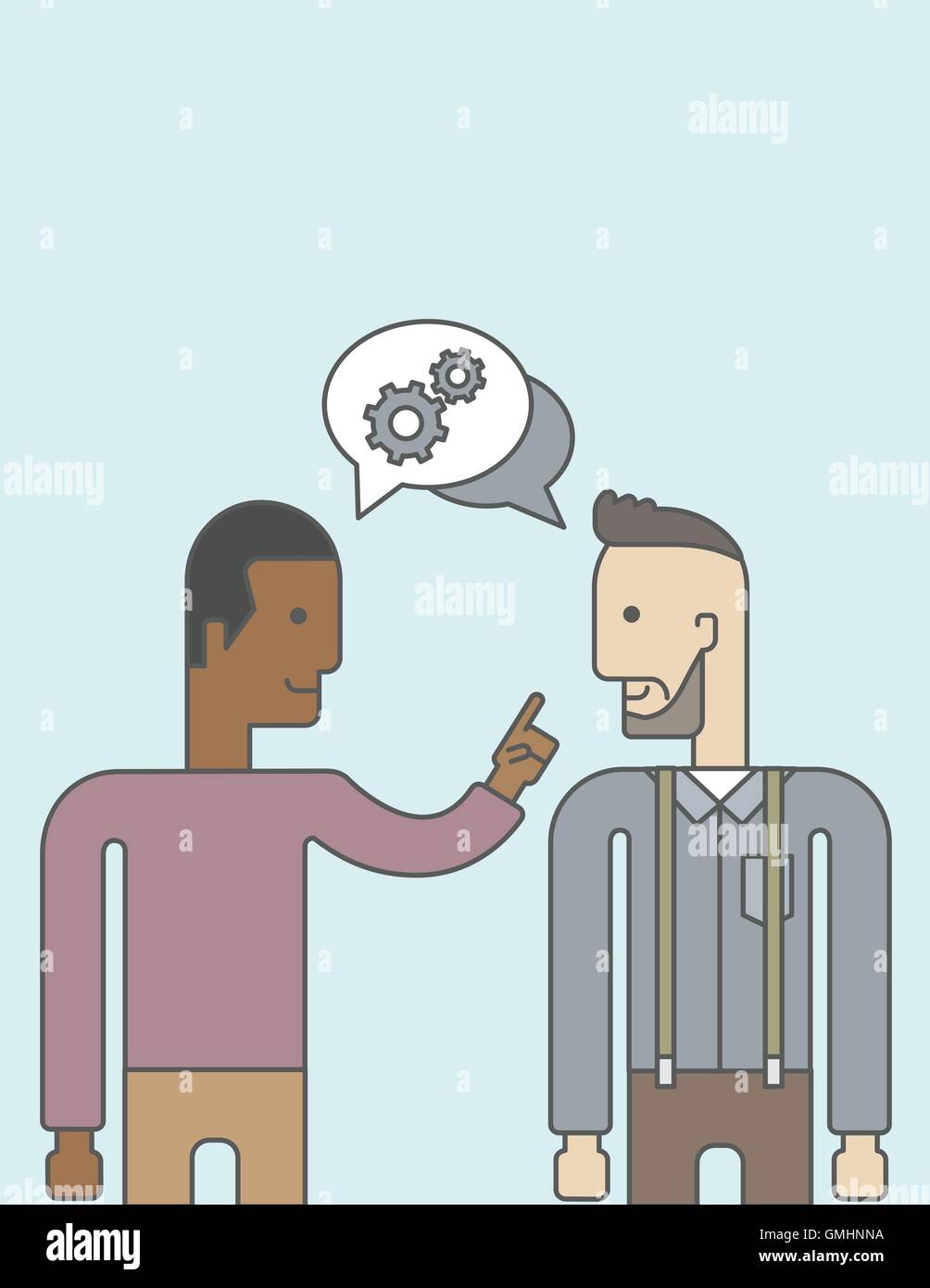 People partner Stock Vector Images - Alamy