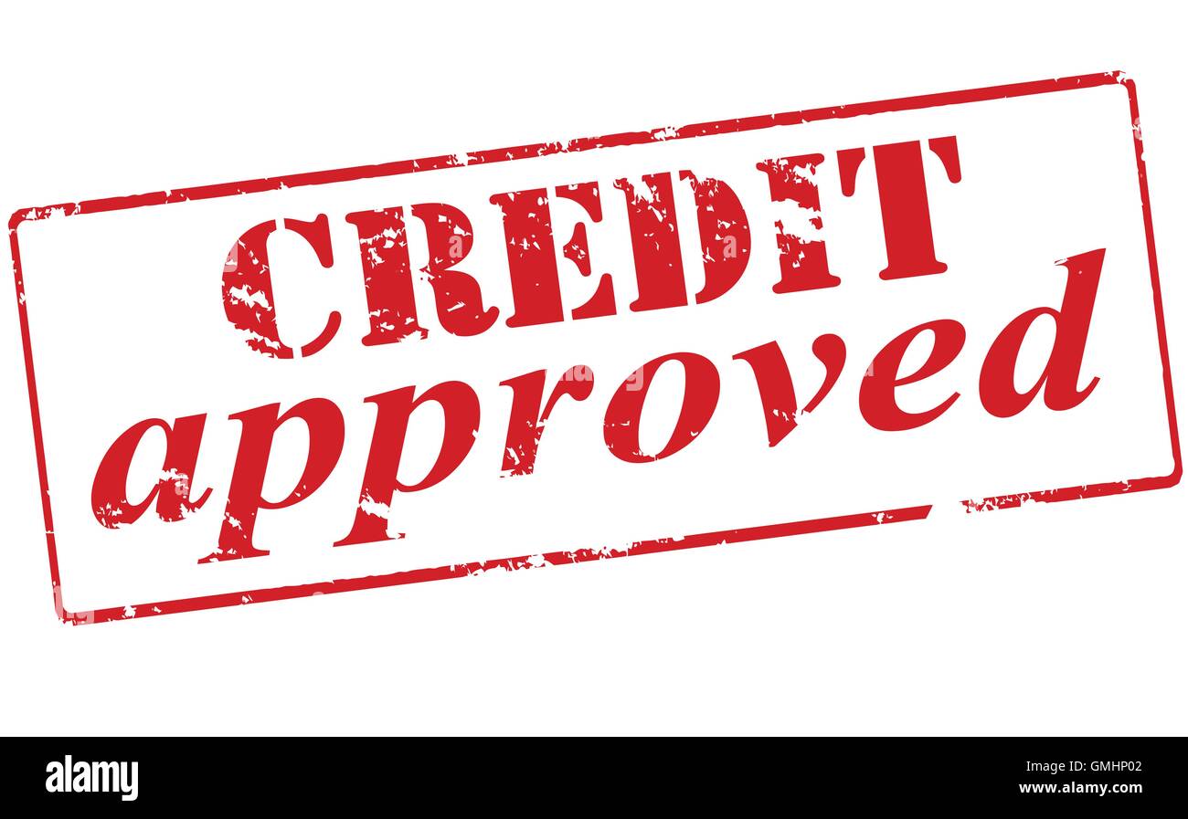 Credit approved Stock Vector Images - Alamy