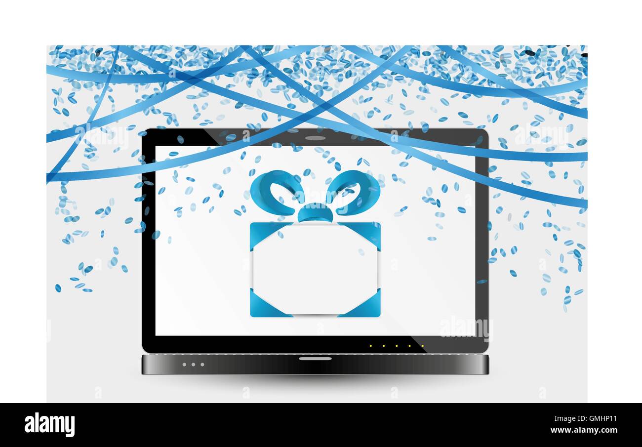 Laptop show Stock Vector Images - Alamy