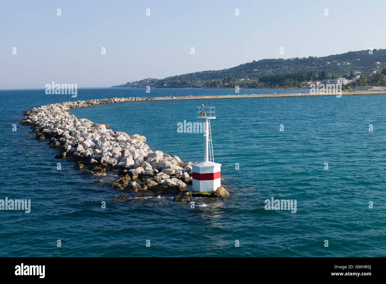Lixouri harbour, Kefalonia, Greece Stock Photo - Alamy