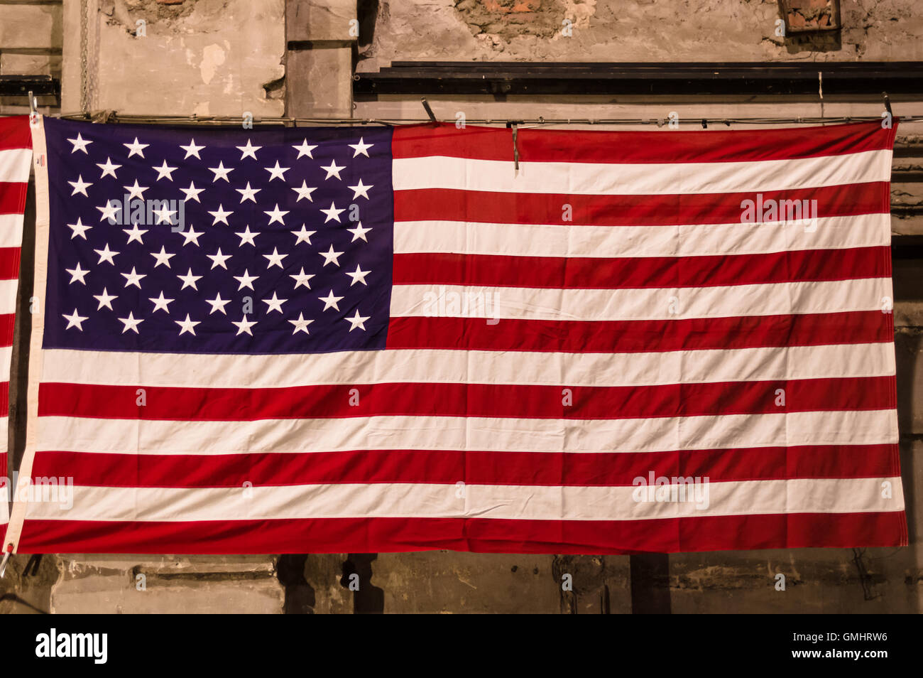 Vintage american flag hi-res stock photography and images - Alamy