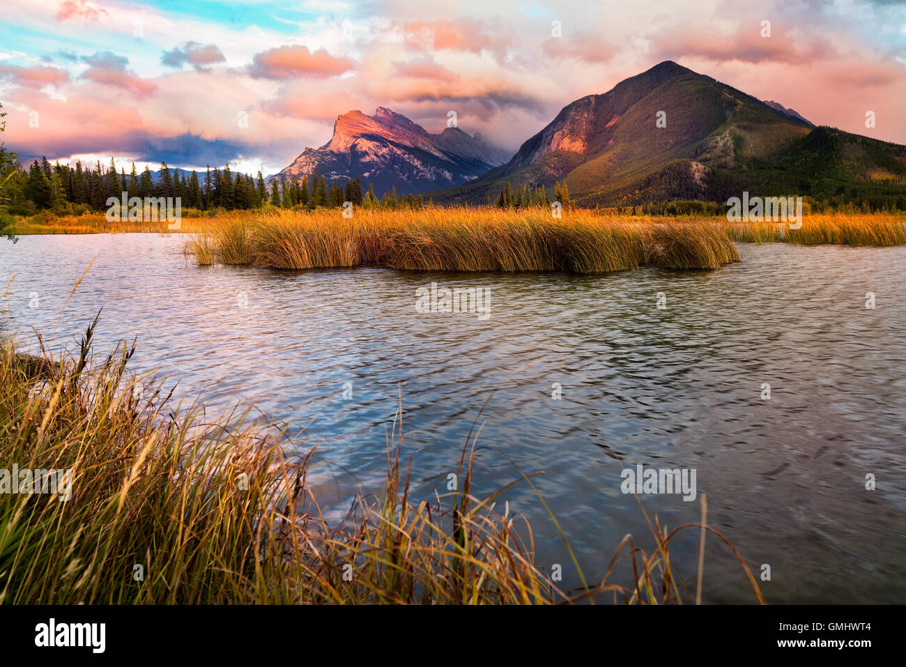 Canadian Rockies Sunset