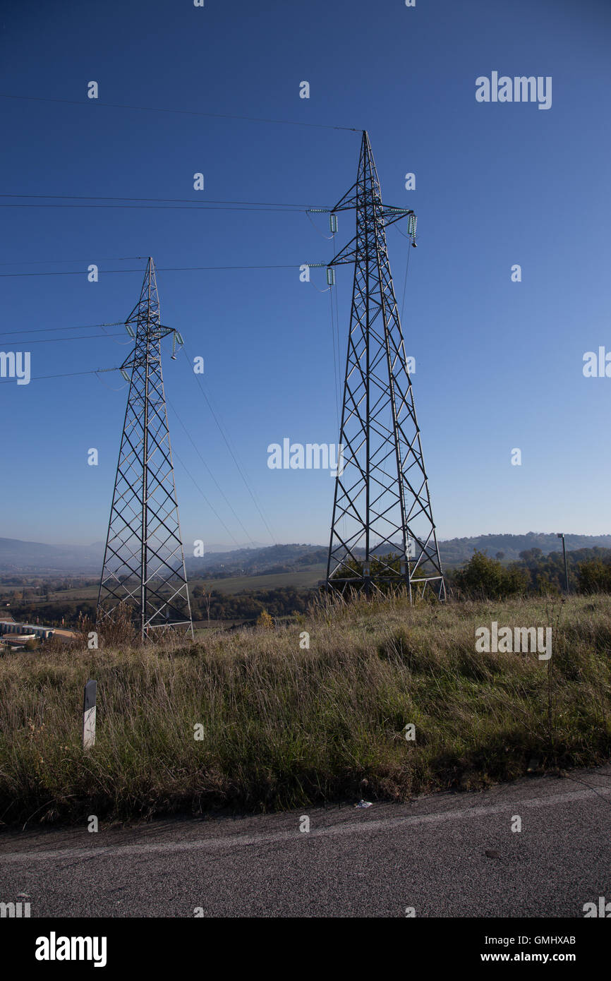 High pipeline pylon hi-res stock photography and images - Alamy