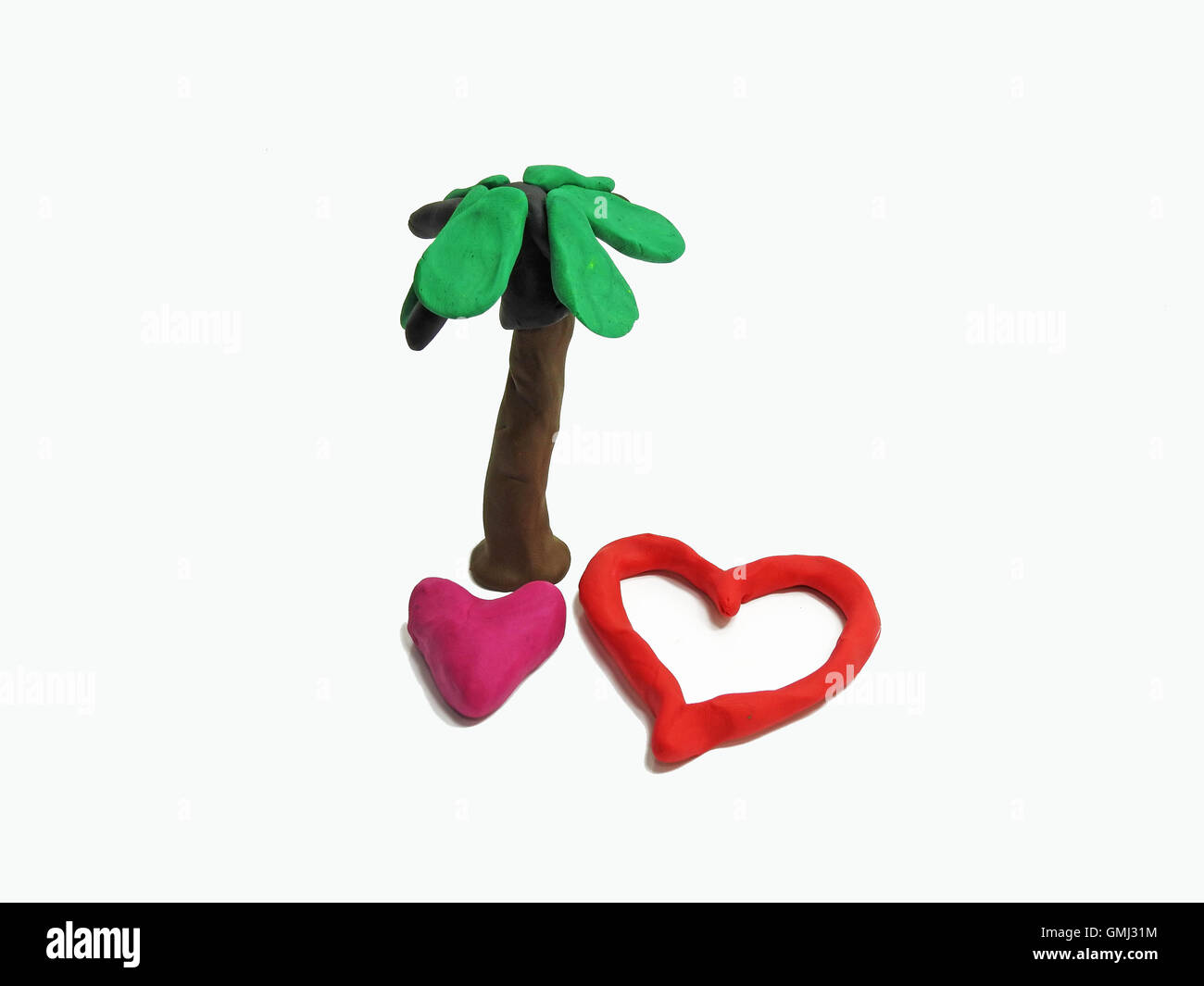 Heart made of plasticine hi-res stock photography and images - Alamy