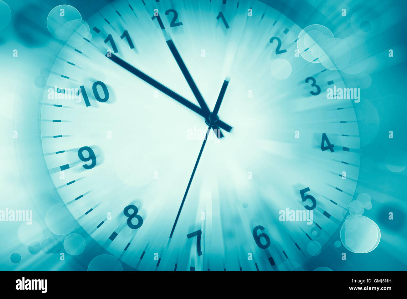 Clock face and abstract background Stock Photo - Alamy