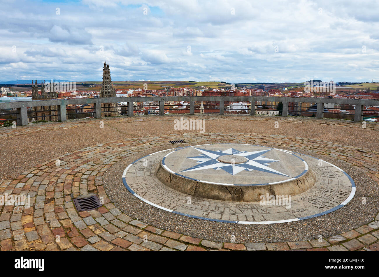 Spanish compass rose hi-res stock photography and images - Alamy
