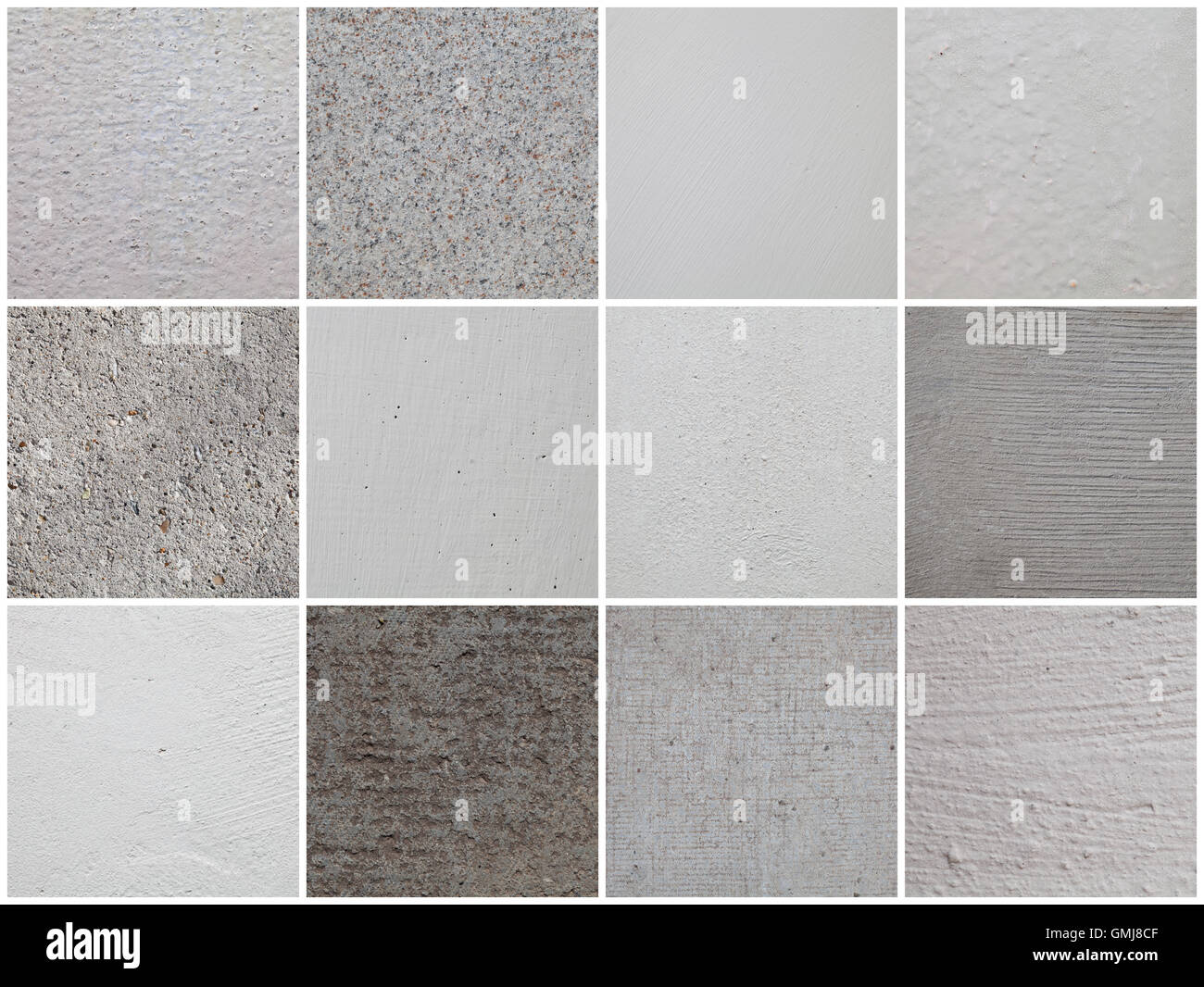 Set of textures of the walls Stock Photo - Alamy