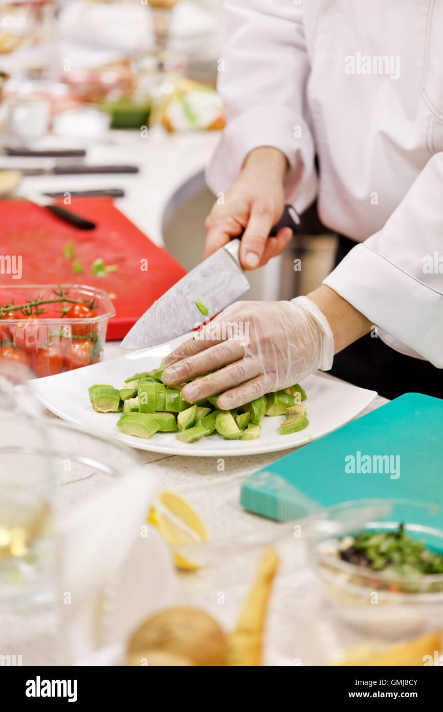 chef at work Stock Photo - Alamy