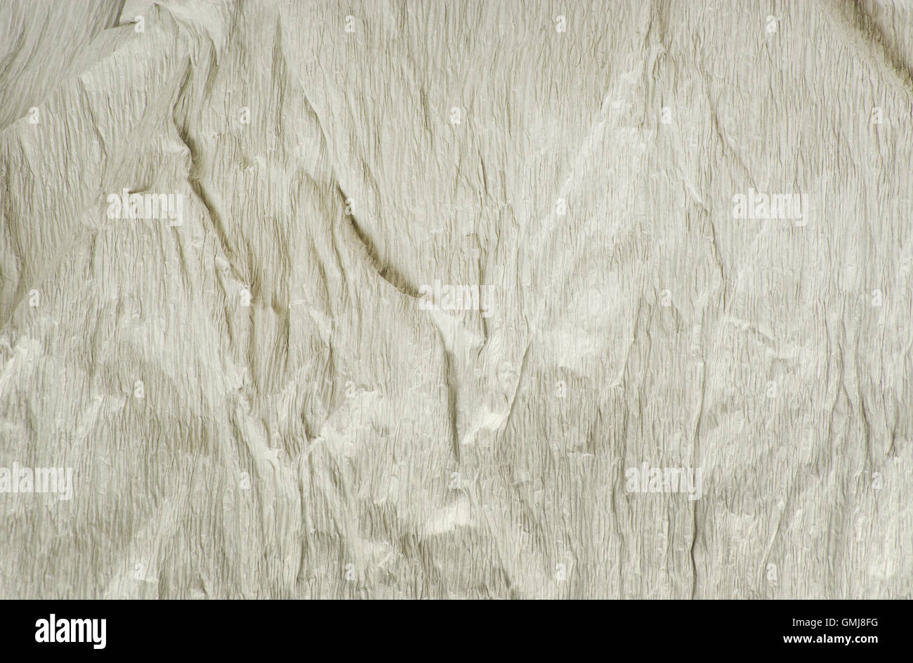 Crumpled light gray paper Stock Photo - Alamy
