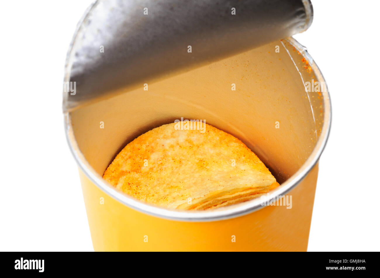 Chips in jar Stock Photo - Alamy