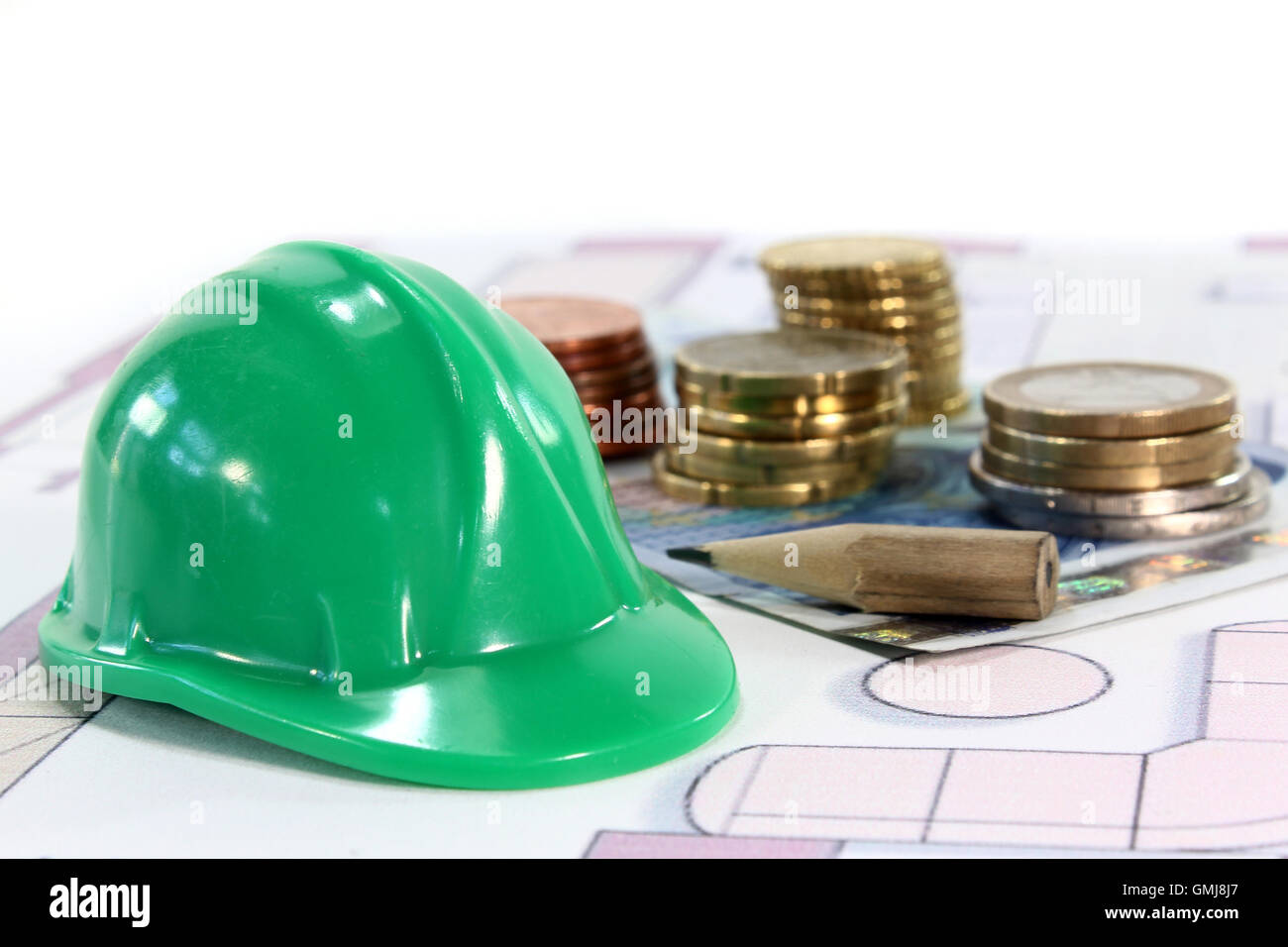 Money construction hi-res stock photography and images - Alamy