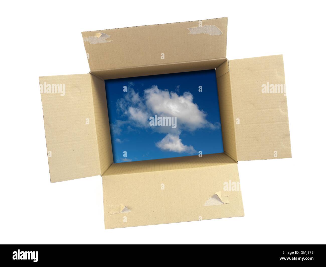 Sky boxes Cut Out Stock Images & Pictures - Alamy