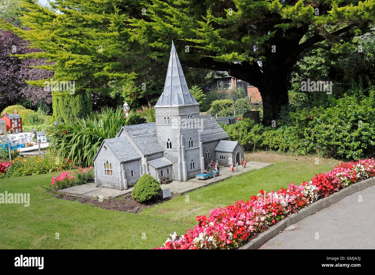 The Model Village, Blackpool Stock Photo - Alamy