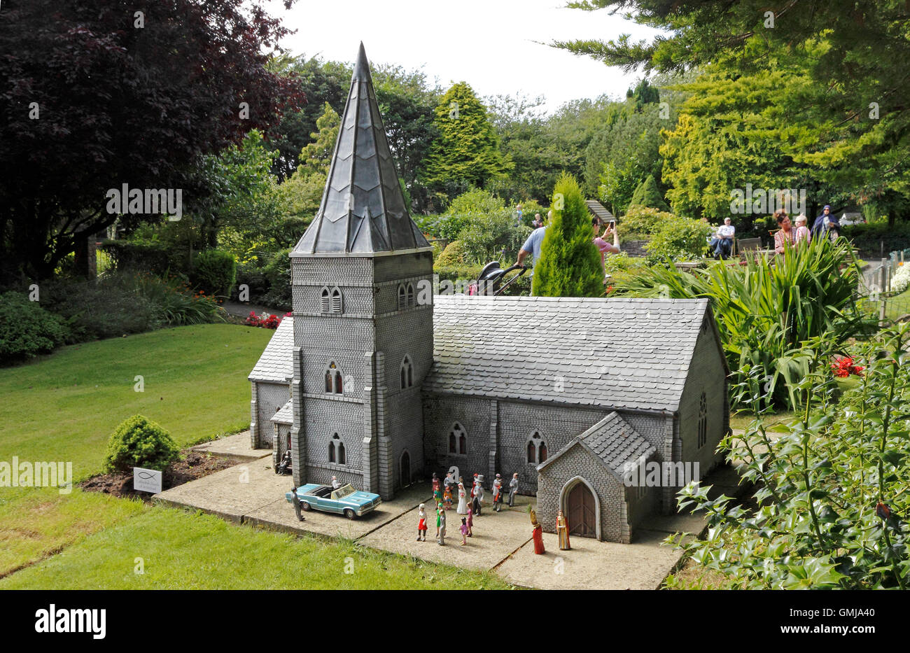 The Model Village, Blackpool Stock Photo - Alamy