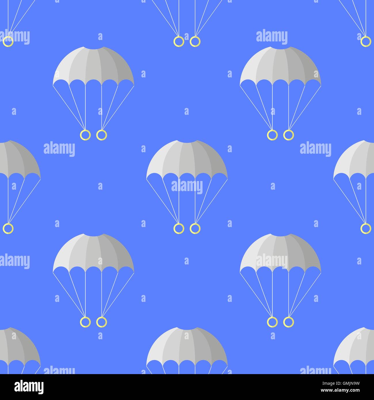 Parachute Seamless Pattern. Extreme Sport Stock Vector Image & Art - Alamy