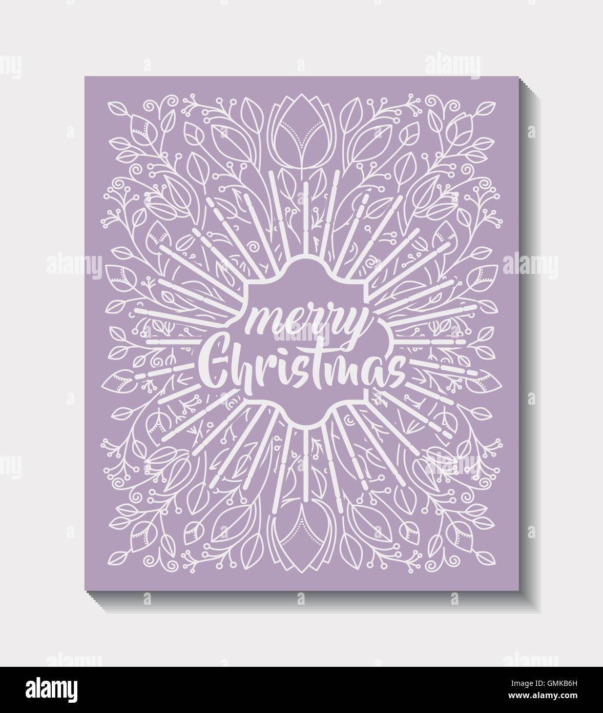 merry christmas frame vintage style Stock Vector Image & Art - Alamy