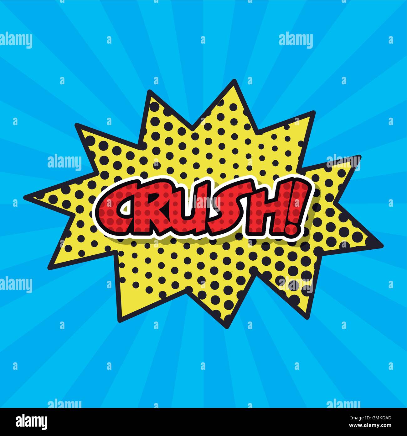 splash comic isolated icon Stock Vector Image & Art - Alamy