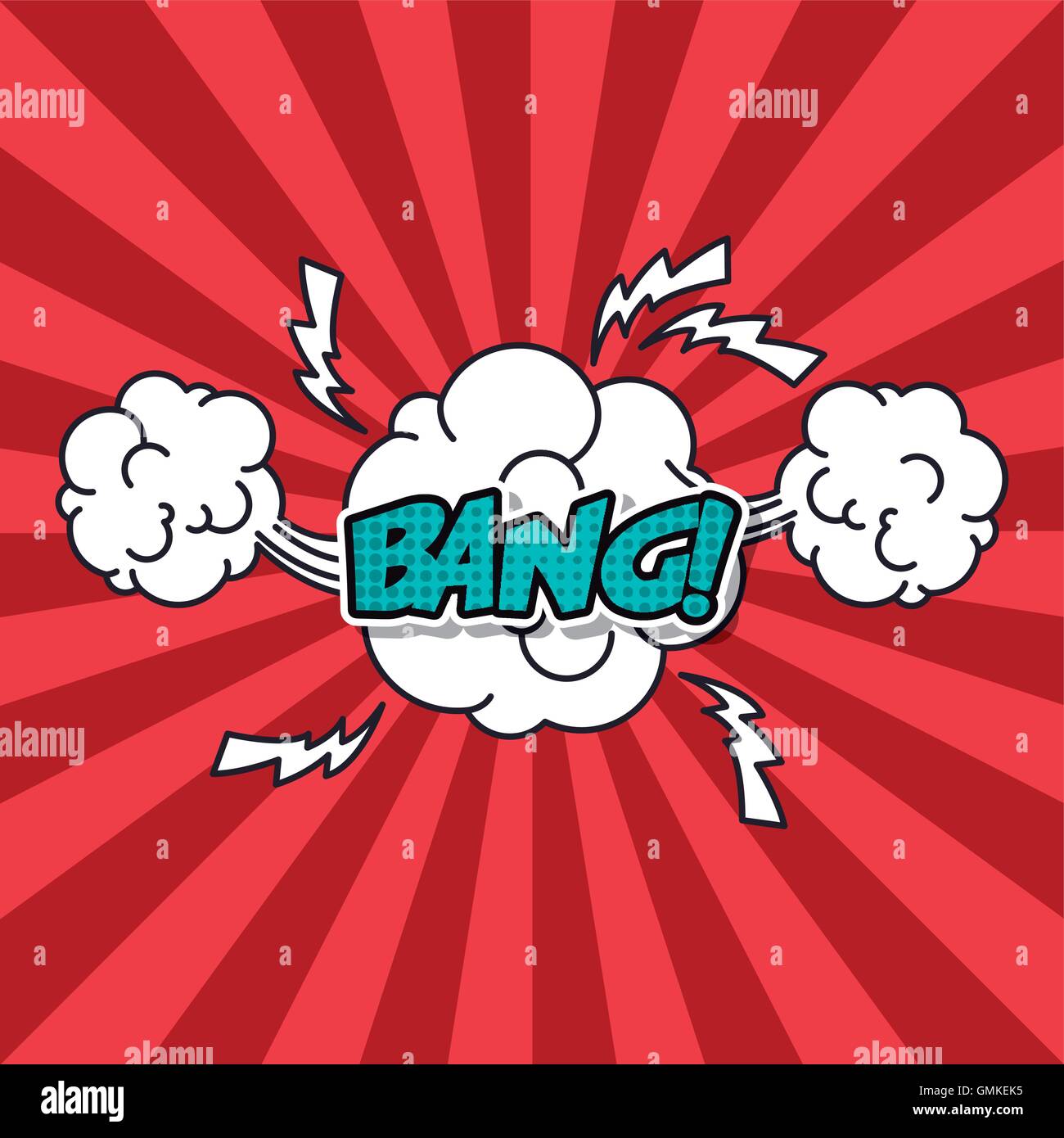 explosion pop art style Stock Vector Image & Art - Alamy