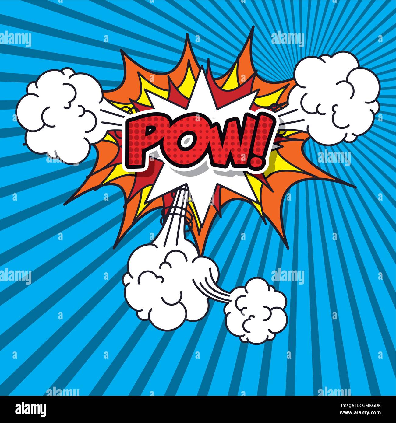 explosion pop art style Stock Vector Image & Art - Alamy
