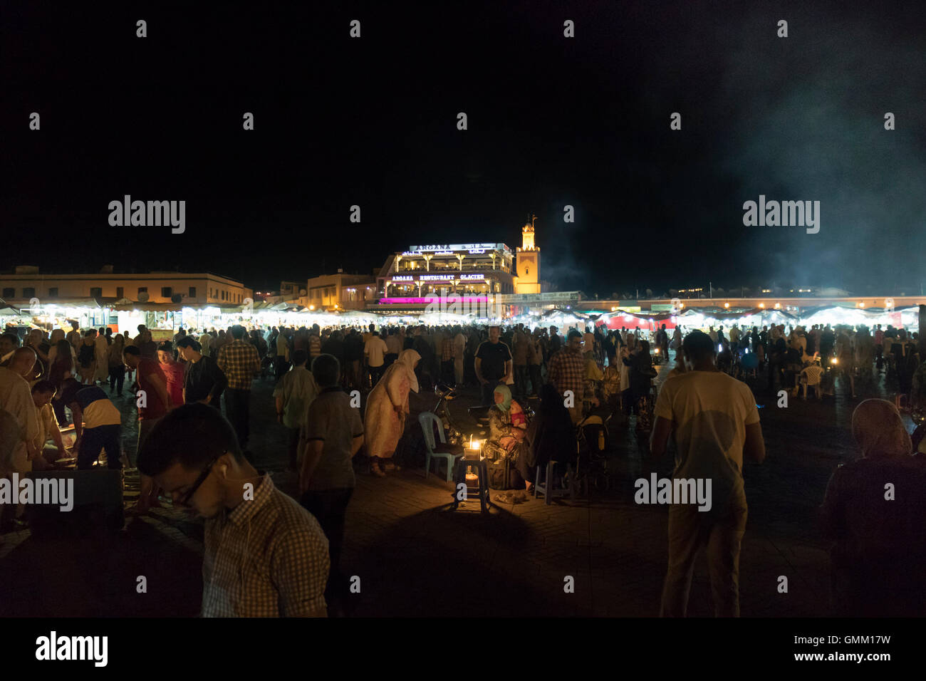 Marrakech night market hi-res stock photography and images - Alamy