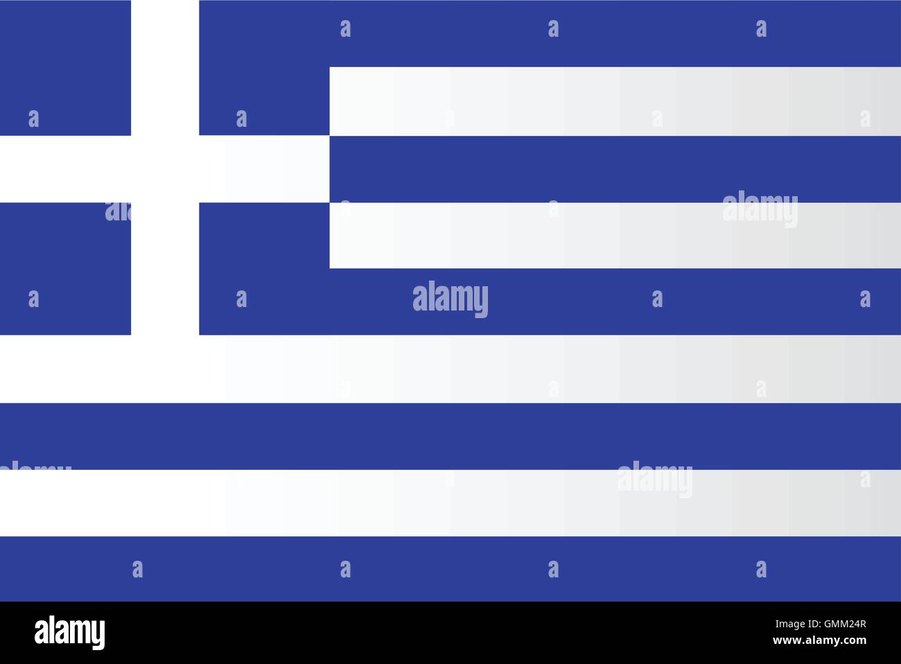 The Greek Flag Stock Vector Image & Art - Alamy